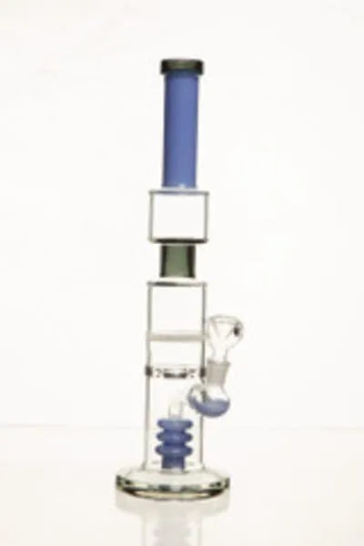 14" Twin Silo Glass Rig – TheNorthBoro