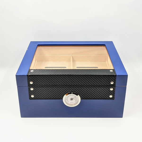 Blue-Button 100 Count Cigar Humidor – TheNorthBoro