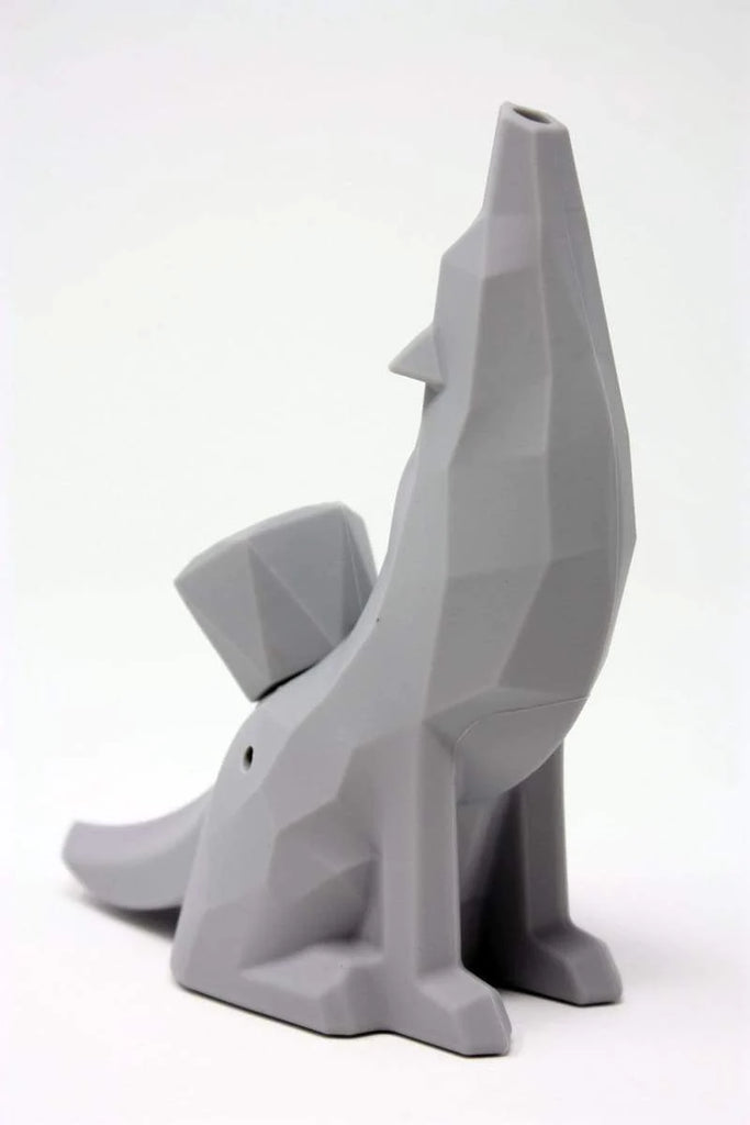 SILICONE WOLF RIG WITH GLASS BOWL – TheNorthBoro